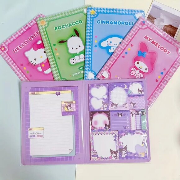 Office | Hello Kitty Notebook Notepad Sticky Note Book You Choose ...